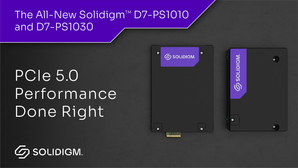 Solidigm Extends AI SSD Portfolio Leadership with Lightning-Fast Additions to their D7 Product ...